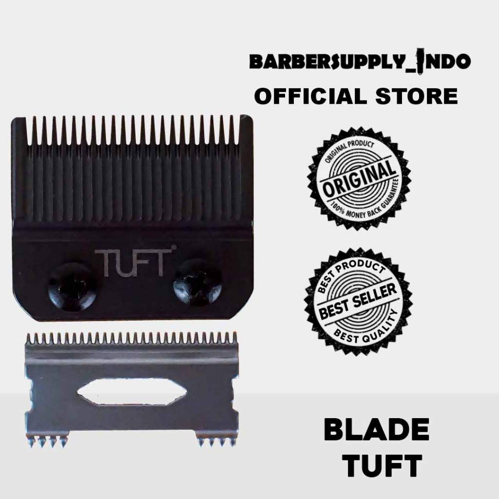 Jual TUFT CLIPPER BLADE ORIGINAL 2IN1 BLADE SET HYBRID FADE DAN TAPER ...