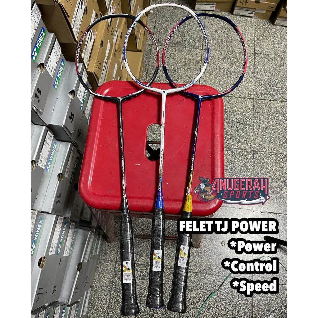 Jual Raket Badminton FELET TJ POWER ORIGINAL | Shopee Indonesia