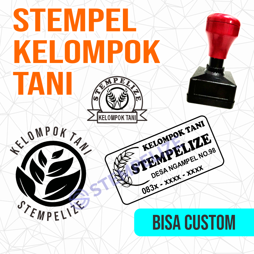 Jual Stempel Kelompok Tani Terbaru | Shopee Indonesia