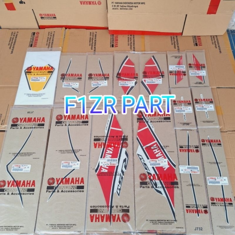 Jual STRIPING GRAPHIC STICKER YAMAHA R15M R15 M World GP 60th ...
