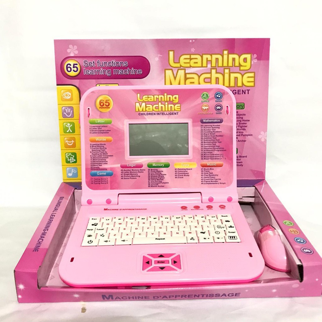 Jual ALAT BANTU BELAJAR ANAK NOTEBOOK LEARNING MACHINE / MAINAN LAPTOP ...