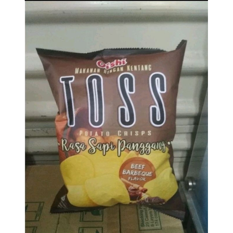 Jual Oishi Toss Rasa Sapi Panggang & Rumput Laut 75gr | Shopee Indonesia