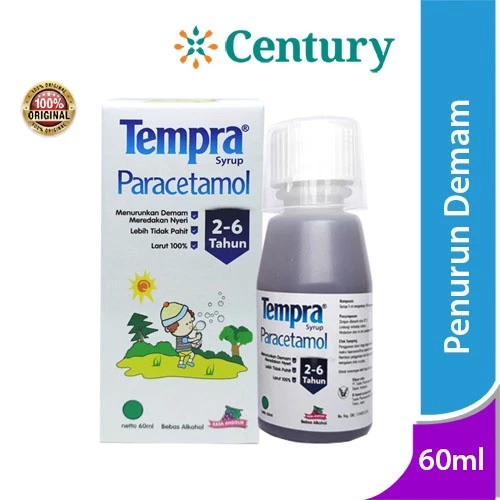 Jual Tempra Sirup Paracetamol Rasa Anggur 60ml | Shopee Indonesia