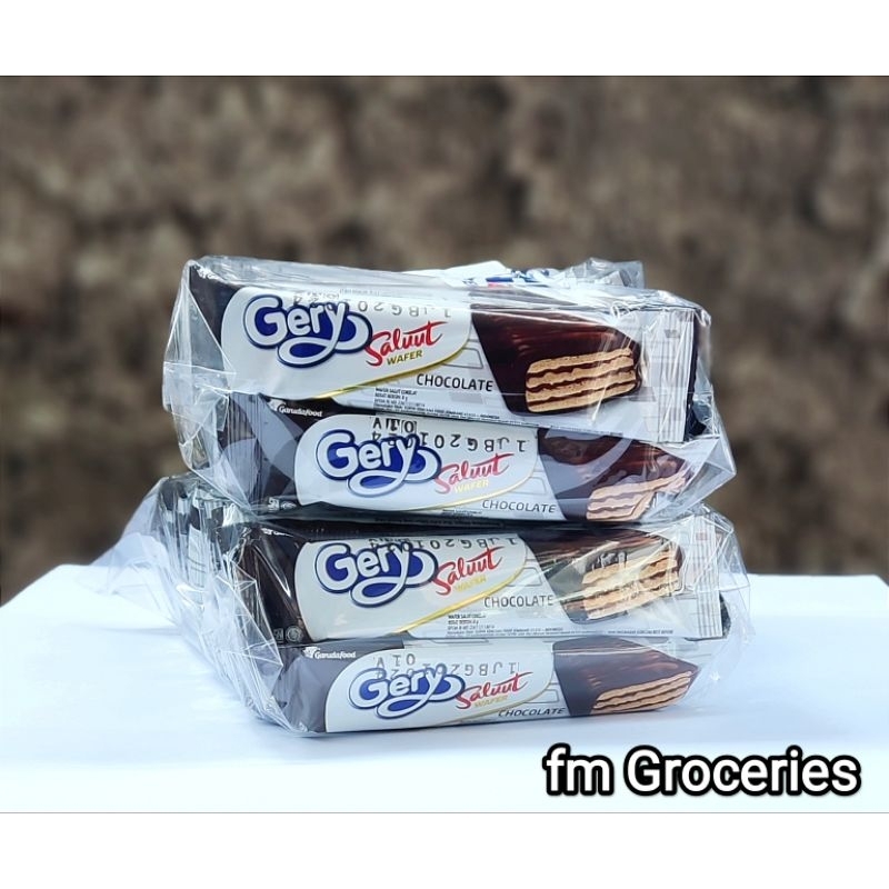 Jual Gery Salut Wafer Coklat isi 24 pcs | Shopee Indonesia