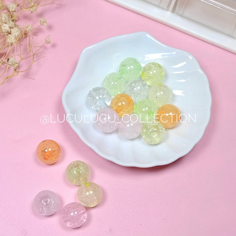 Jual Manik Acrylic Bubble (20 gram) / Manik Monte Mote Akrilik Bulat ...