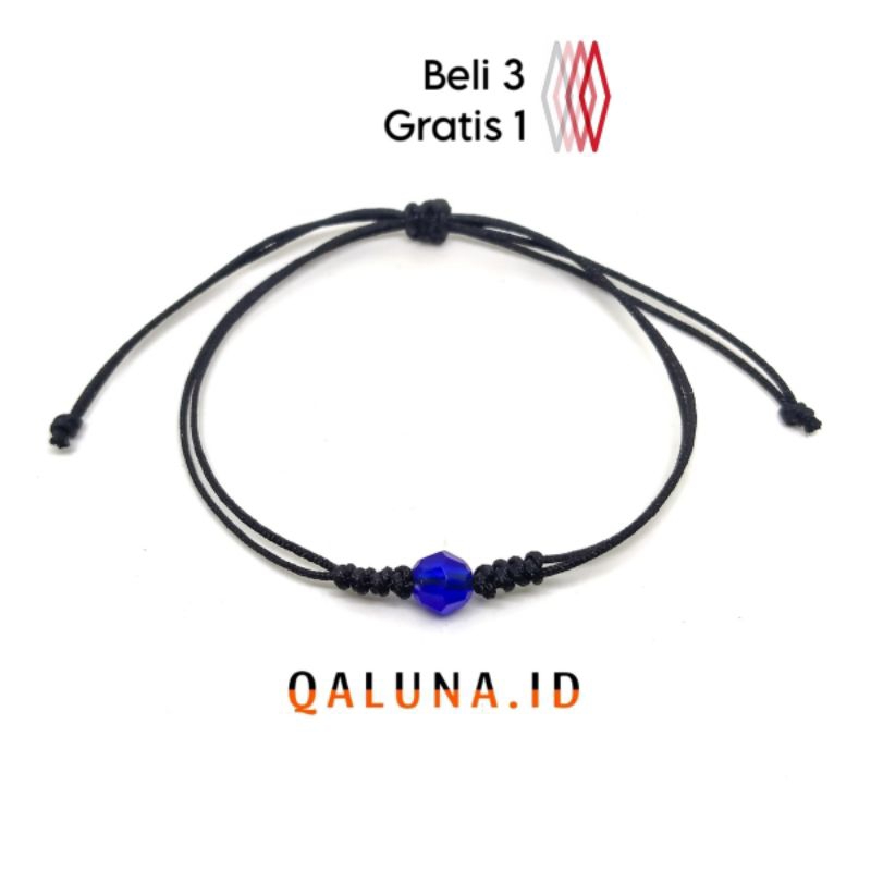 Jual Qaluna.id | gelang simple | snake paracord | adjuztable size ...