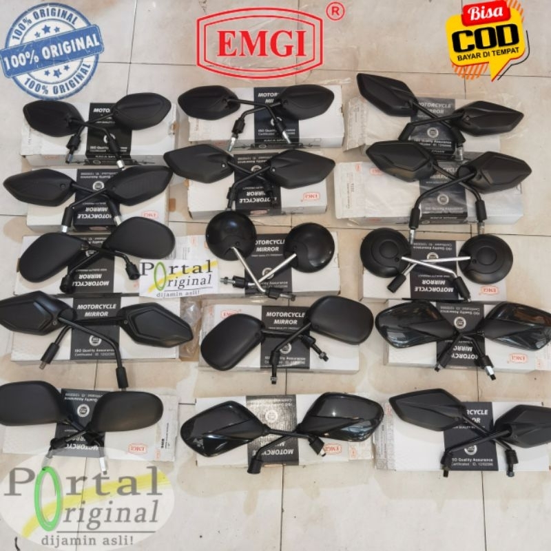 Jual Spion EMGI original SET kanan kiri Standar Nmax Vario 150 Beat old ...