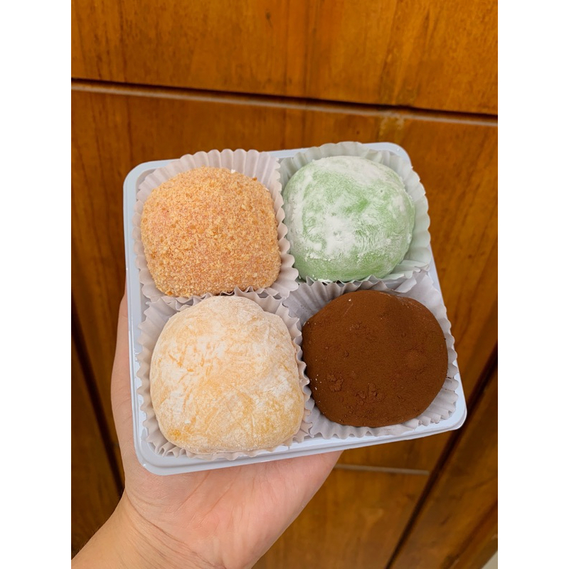 Jual MOCHI KEMASAN 4 PCS | pilihan rasa tulis di notes | Shopee Indonesia