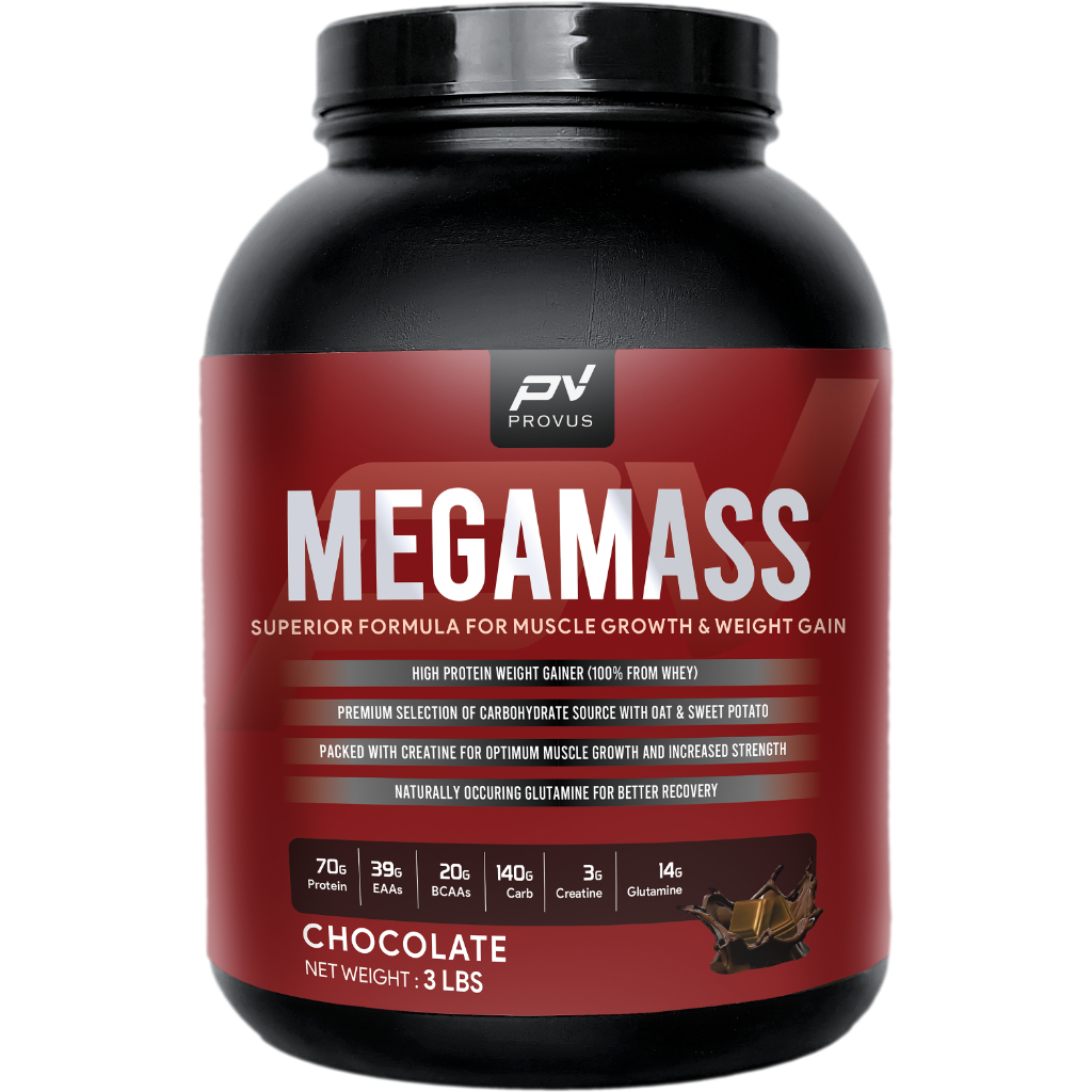 Jual Provus Mega Mass 3 lbs Susu Gainer Penambah Berat Badan Megamass ...