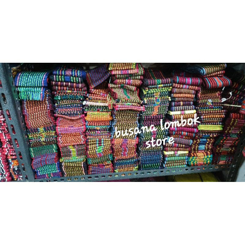 Jual kain tenun selendang syal sasak lombok BOLEH PILIH MOTIF MR ...