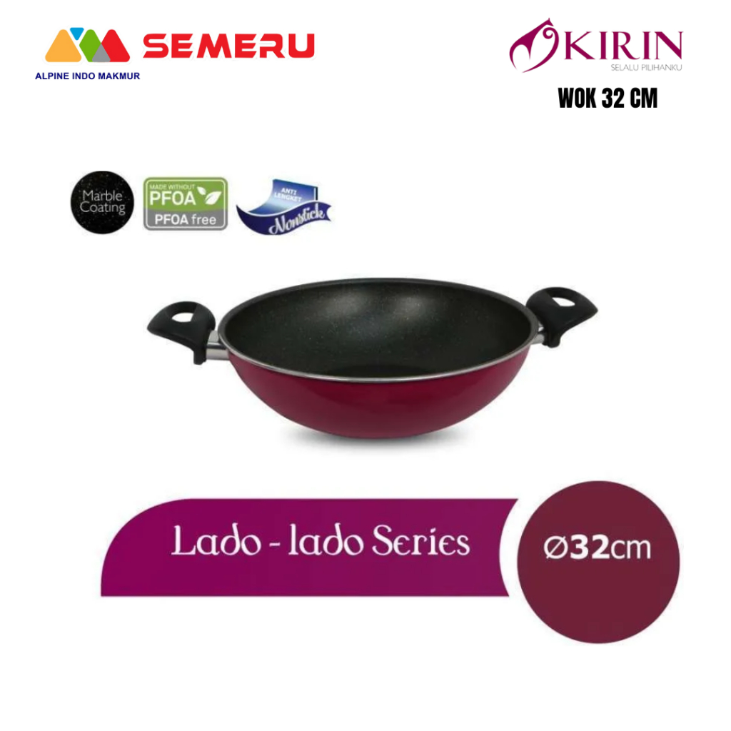 Jual KIRIN WOK 32 CM LADOLADO WK-32 | Shopee Indonesia