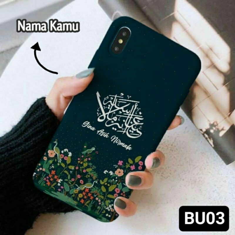 Jual BU03_Custom Case Nama Kaligrafi Softcase Clearcase (bisa request ...