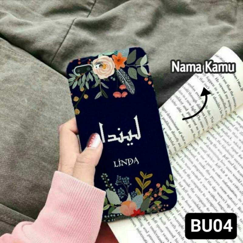 Jual BU04_Custom Case Nama Kaligrafi Softcase Clearcase (bisa request nama/tulisan) | Shopee ...
