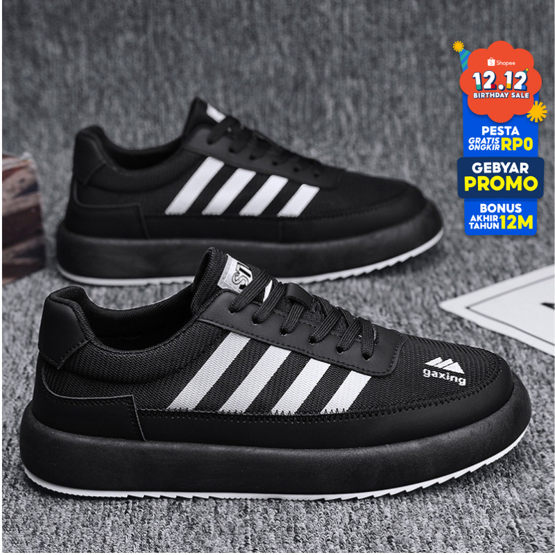 Jual Sepatu sneakers pria sepatu remaja XIANG JING-88 sepatu trendy ...