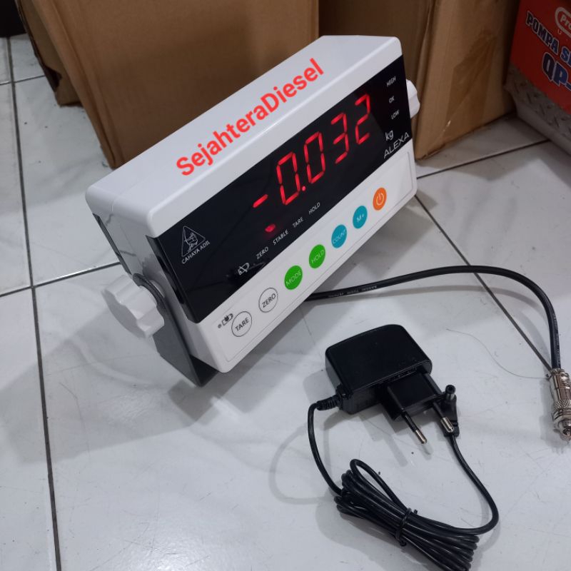 Jual Layar LCD Monitor Timbangan Digital ALEXA Double Display | Shopee ...