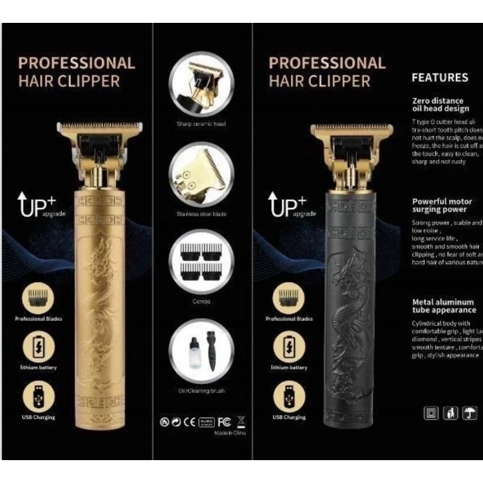 Jual Cukuran Vintage T9 Alat Cukur Rambut Kumis Jenggot Hair Clipper | Shopee Indonesia