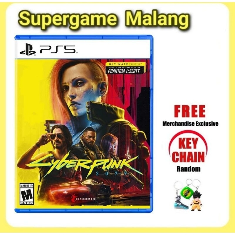 Jual CyberPunk 2077 PS5 Phantom Liberty Cyber Punk PS 5 Cd Game Gaming ...
