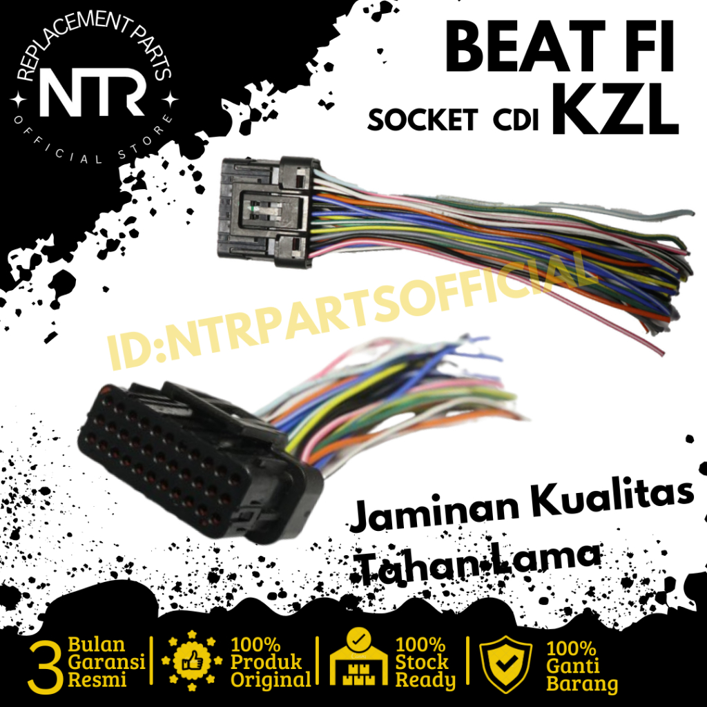Jual Socket Soket Cdi Ecu ECM Beat Fi eSp Pop Vario 110 Fi Vario 125 ...