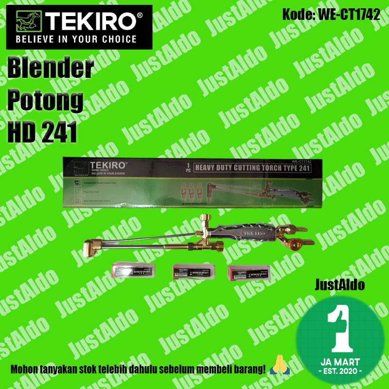 Jual Stang Las Blender Potong Cutting Torch Heavy Duty Type 241 Tekiro ...