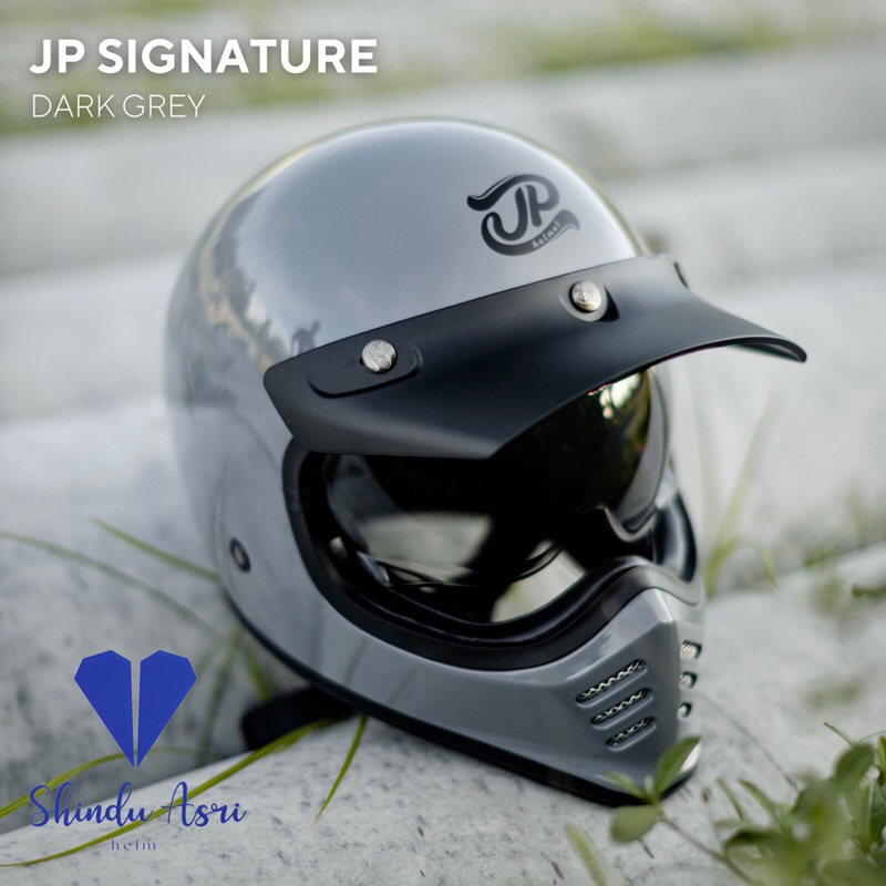 Jual HELM CAKIL JP SIGNATURE Original | Shopee Indonesia