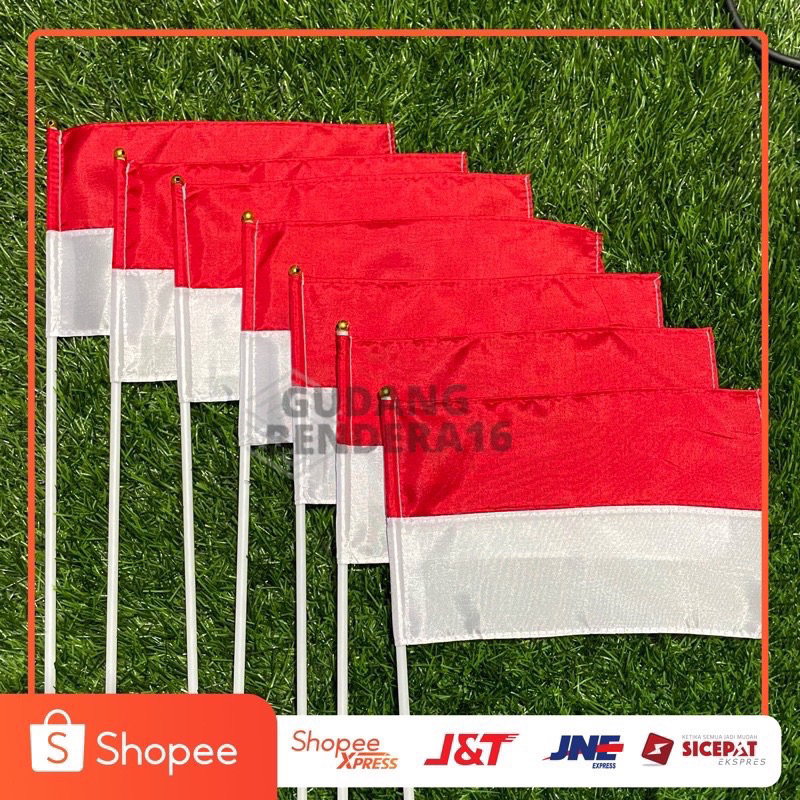 Jual BENDERA TANGAN MERAH PUTIH SEDOTAN MURAH | Shopee Indonesia