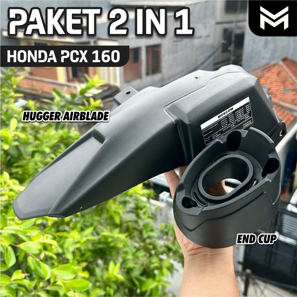 Jual PAKET HEMAT 2IN1 HUGGER PCX AIRBLADE SPAKBOR KOLONG PCX 160 2021 ...