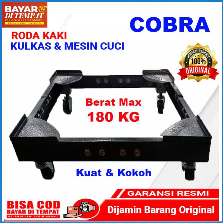 Jual Roda Kaki Kulkas Besi 1Pintu / 2 Pintu Multifungsi Murah ...