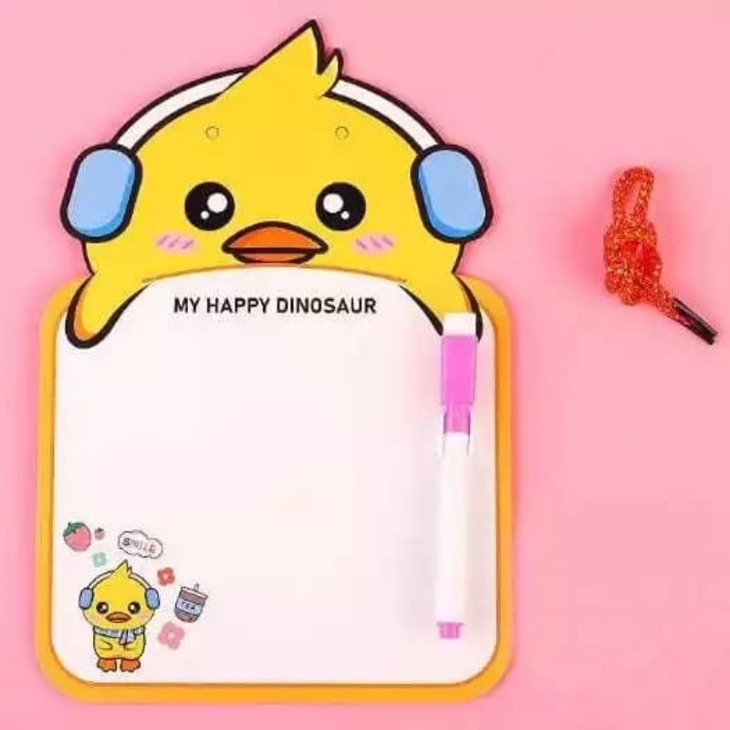 Jual mini whiteboard / portable white board /papan tulis travel mini ...