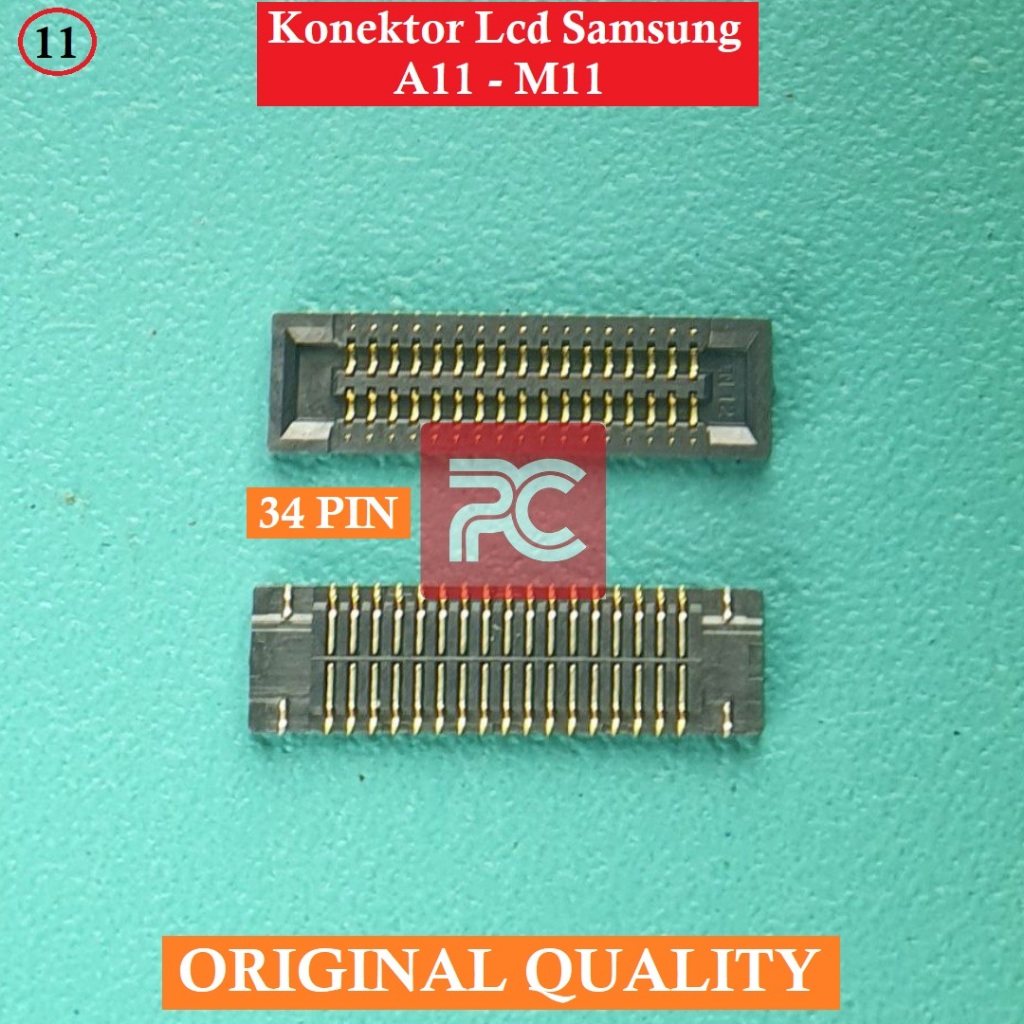 Jual Konektor Lcd 34 PIN Samsung A11/M11 Connector Socket Di Mesin ...