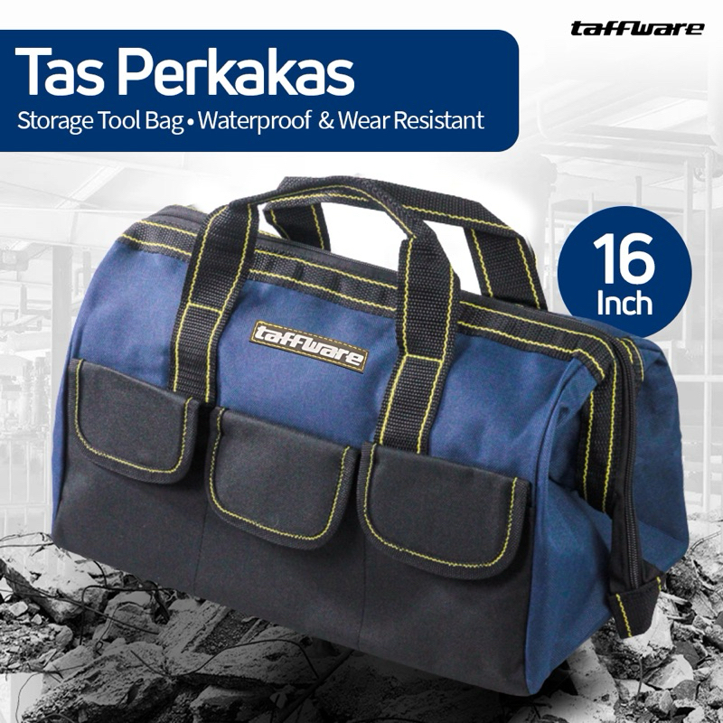 Jual Tas Perkakas Tukang Teknisi Bangunan Anti Air Tool Storage Bag ...