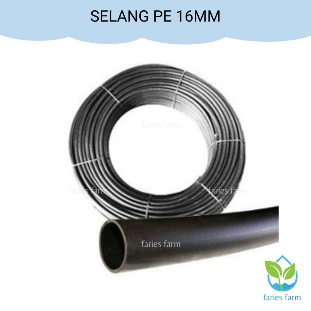 Jual Selang PE 16 mm Irigasi Fertigasi Hidroponik | Shopee Indonesia