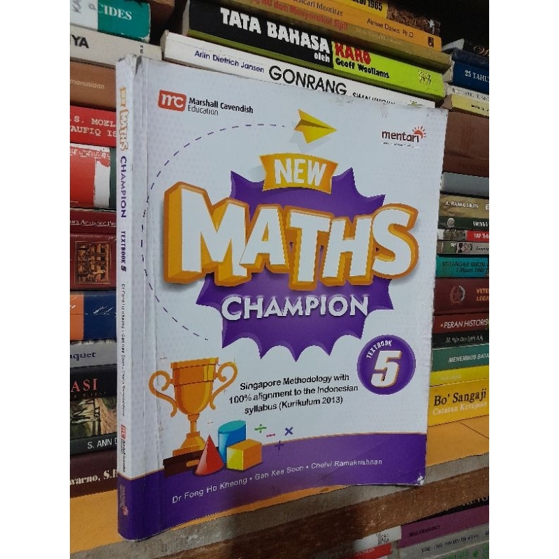 Jual NEW MATHS CHAMPION 5 (TEXT BOOK) | Shopee Indonesia