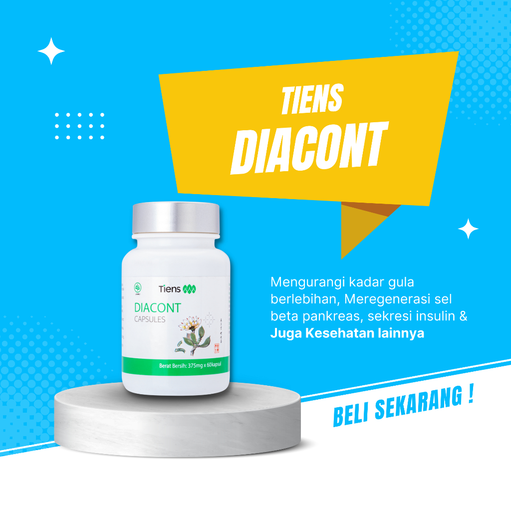 Jual Diacont Tiens Original | Nutrisi Untuk Penderita Diabetes | Tiens ...