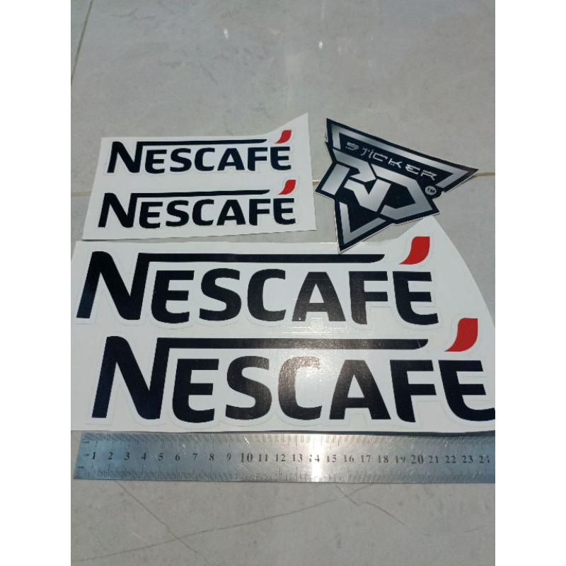 Jual striping nescafe/ sticker nescafe | Shopee Indonesia