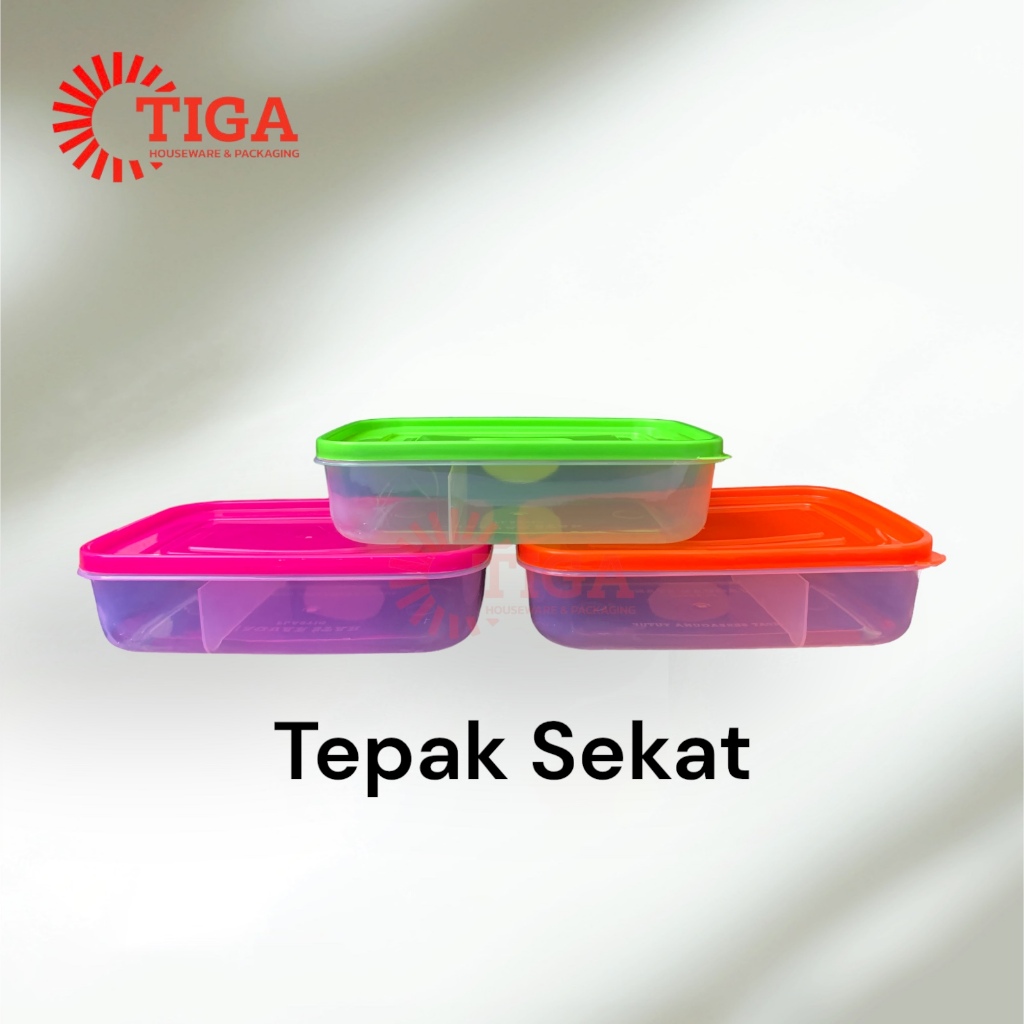 Jual Food Container Sekat/ Tepak serbagua Sekat / Kotak Bekal / Kotak ...