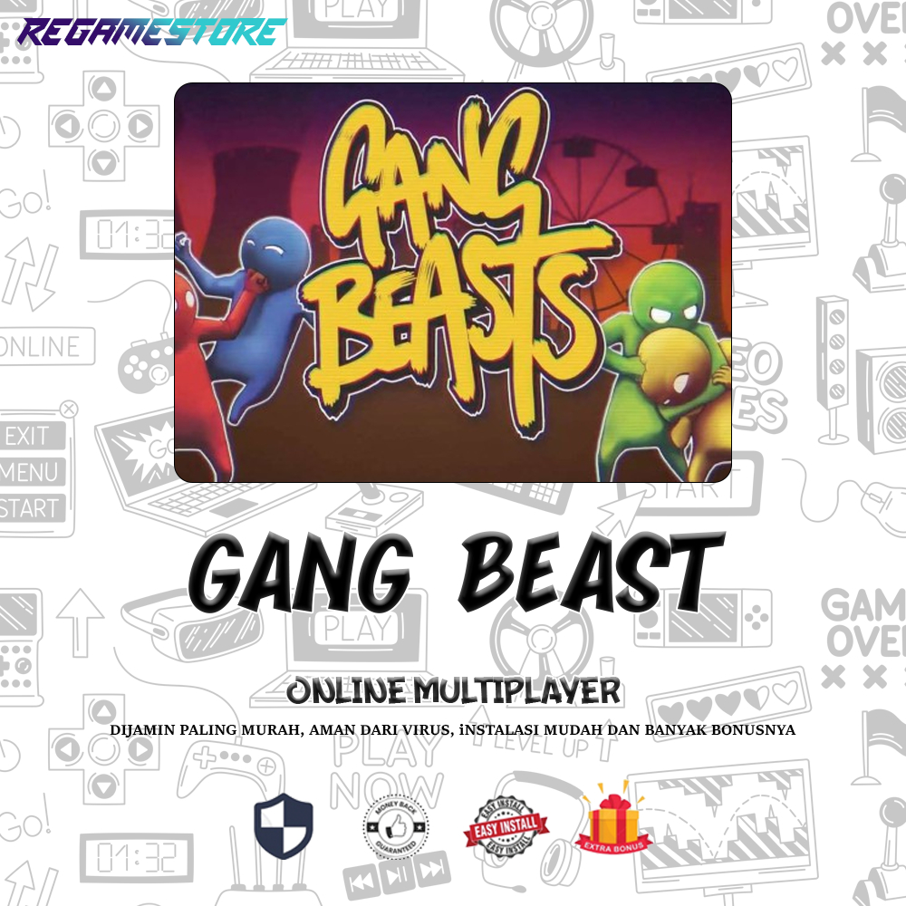 Jual Gang Beast - Game PC Multiplayer Online (Beli 1 Dapat 3) | Shopee ...