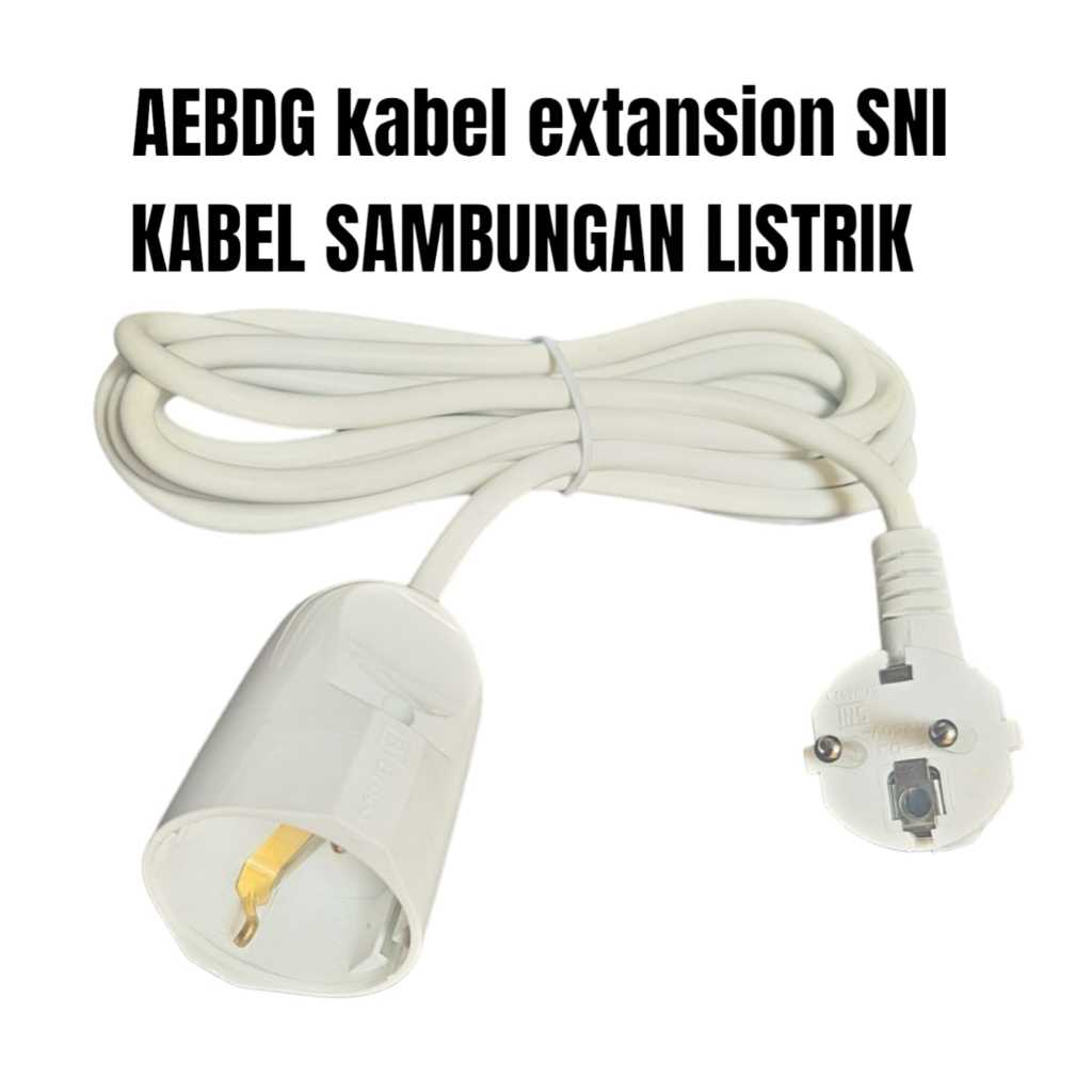 Jual BROCO Extension Cable - Sambungan Kabel Listrik Arde 6A SUPREME ...