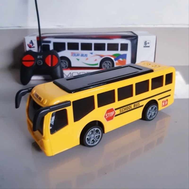 Jual Mainan Mobil Bus Remote Control Rc Car Bis Remot Kontrol Anak ...