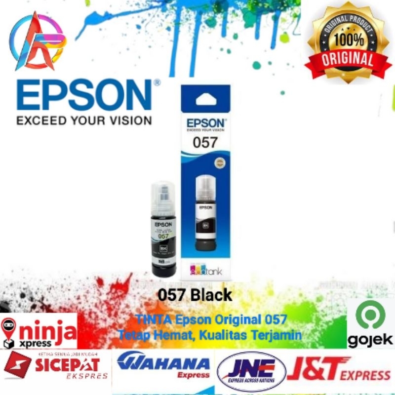 Jual TINTA EPSON 057 ORIGINAL Varian L8050/L18050 | Shopee Indonesia