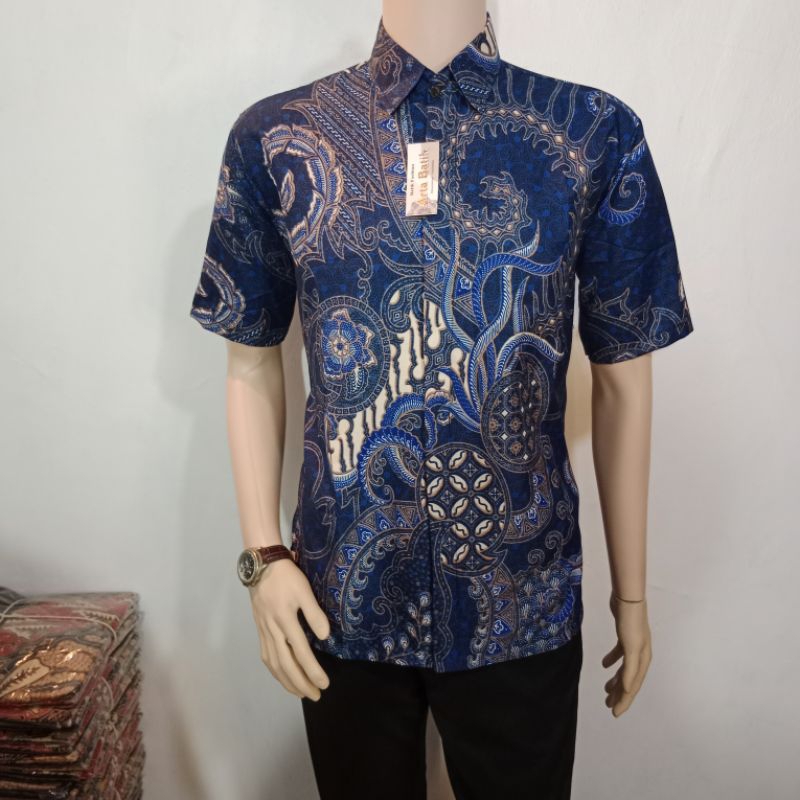 Jual hem batik canting biru original arta batik super KODE 007 Batik ...