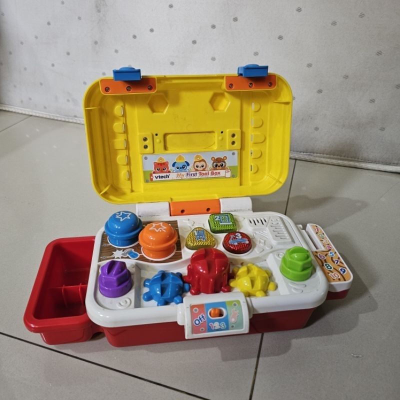 Jual Vtech Learning Fun Tool Box (PRELOVED)/mainan anak/mainan edukasi ...