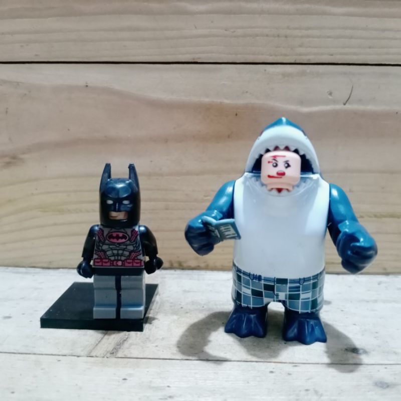Jual lego batman figure batman dc comic suicide squad shark king nanaue ...