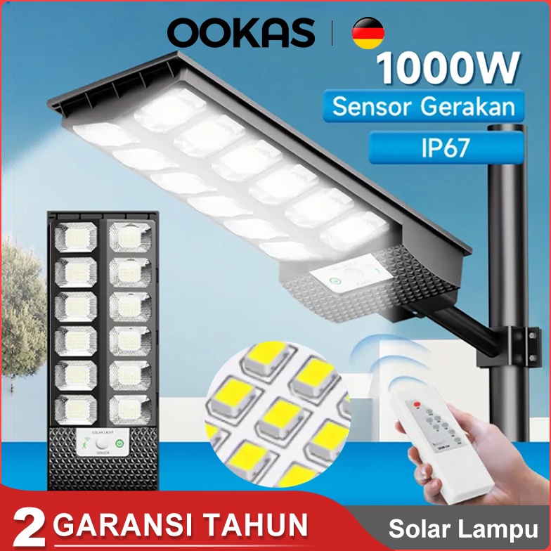 Jual Miliki.. OOKAS lampu surya Solar Light garansi 3 tahun Lampu Jalan ...