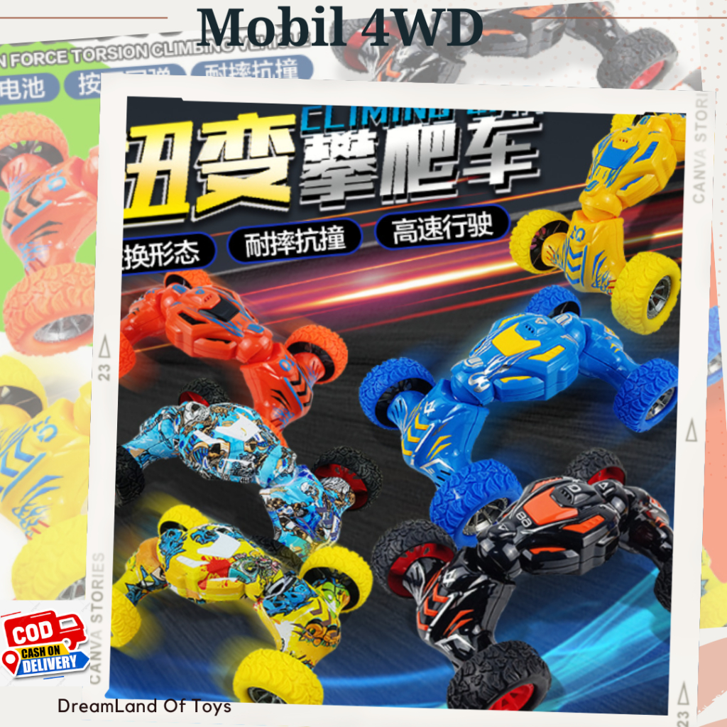 Jual Mainan Mobil 4WD/Pull Back/Murah/Mainan Inertia/Mainan mobil tarik ...
