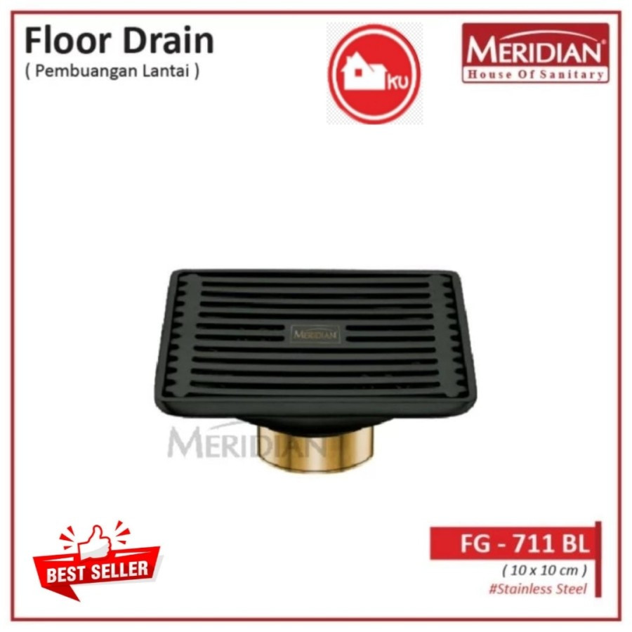Jual MERIDIAN FG 711 BL FLOOR DRAIN | Shopee Indonesia