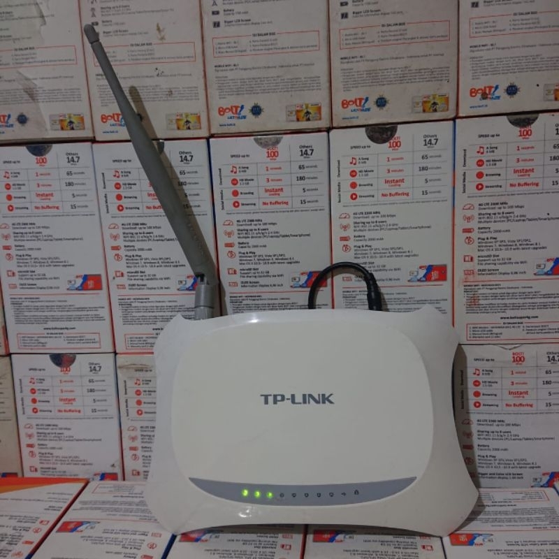Jual TP-LINK 4G/3G TL-MR3220 Port USB Wifi 150Mbps Wireless N Router No ...