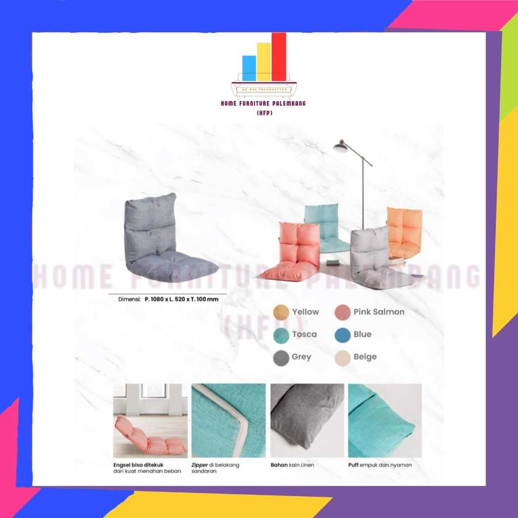 Jual olympic procella sofa santai /sofa lantai /sofa ivi /sofa duduk ...