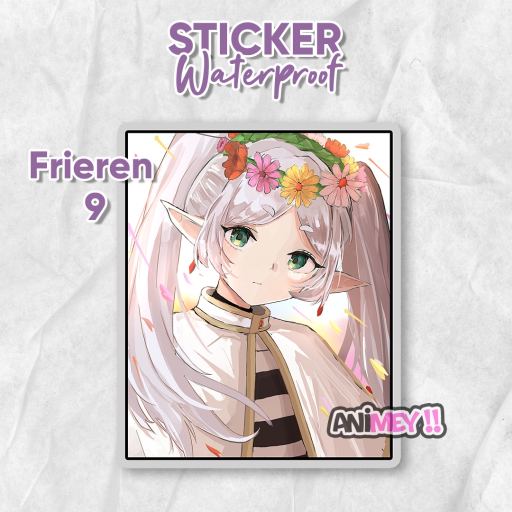 Jual Stiker Frieren / Sticker Anime Waterproof | Shopee Indonesia