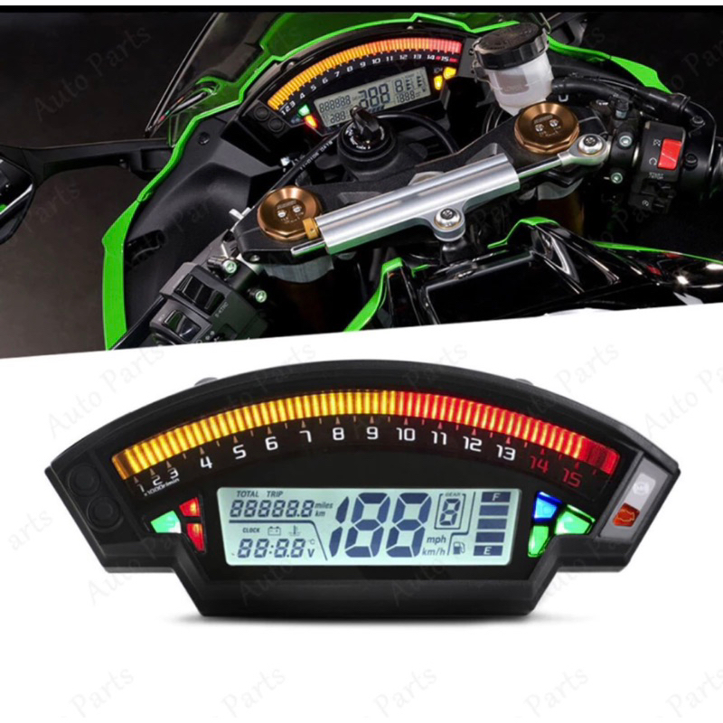 Jual ⚡ORI/Free SENSOR⚡Tachometer Speedometer Odometer Digital Universal ...