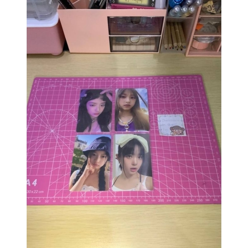 Jual !!! BACA DESK !!! photocard newjeans hanni pita, hanni bucket ...